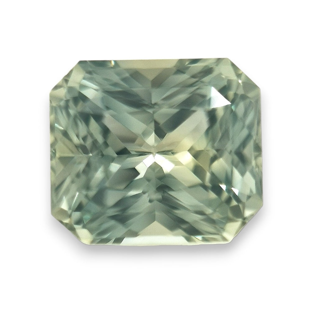 Buy Green Sapphire 1.67ct Radiant Gemstone Wholesale Australia, USA
